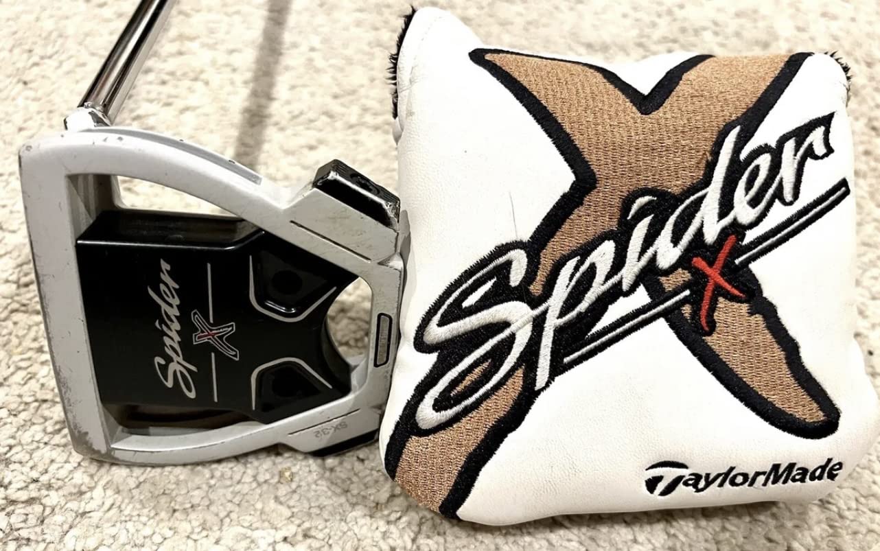 Taylormade Spider X Putter 35" Chalk/White Single Bend 35" +Cover