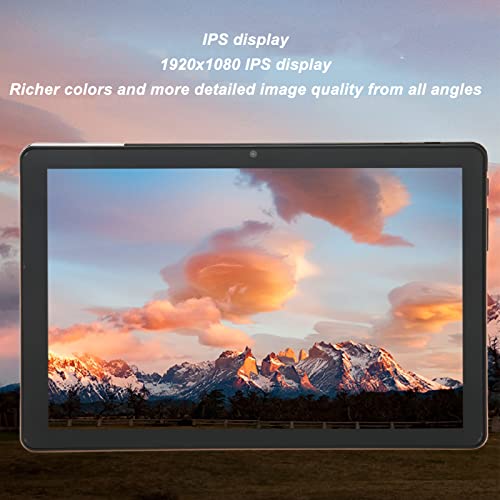 Soraz 10 Inch Tablet, 100-240V 1920x1080 IPS Fast Charging Support Octa Core Processor 5G WiFi Calling Tablet for Reading for Android 11.0 (US Plug)