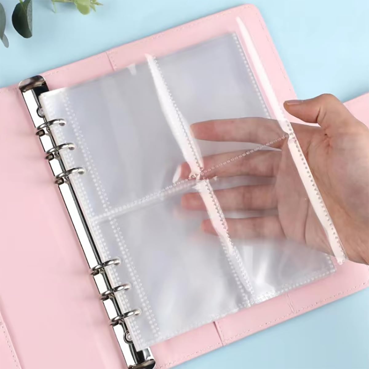 Savings Budget Binder with 100 Envelope money saving challenge, Cash Envelopes & Expense book for Saving
