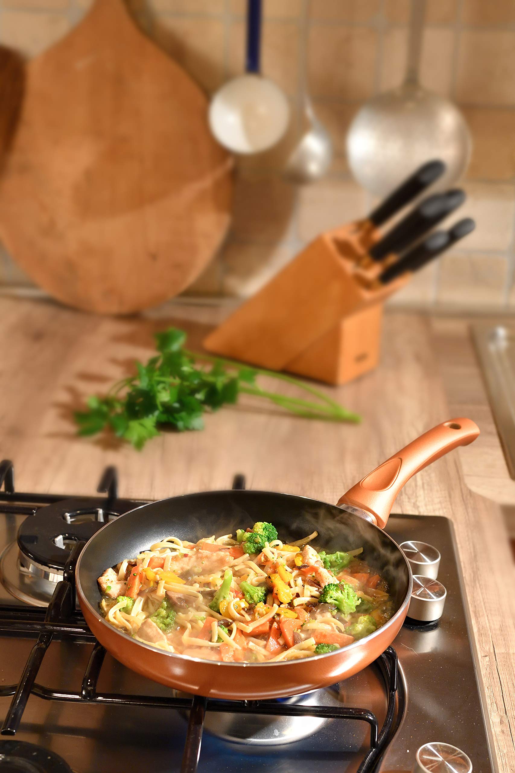 Ravelli Italia Linea 20 Non Stick Frying Pan, 9.5inch