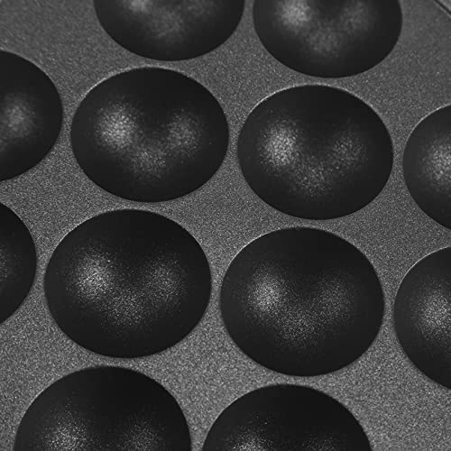 Takoyaki Maker, Non Stick Pan Easy and Simple to Make Japanese Takoyaki Octopus Ball Ideal for Mini Pancake Cake Pop Pan and Takoyaki Maker for Danish Stuffed