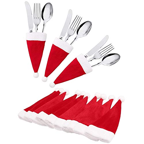 Small Round Dining Table Set for 4 Modern Christmas Tool 35PC Christmas Storage Set Fork Decorative Tableware Hat Kitchen,Dining & Bar Outdoor Place Mats for Dining Kitchen Table