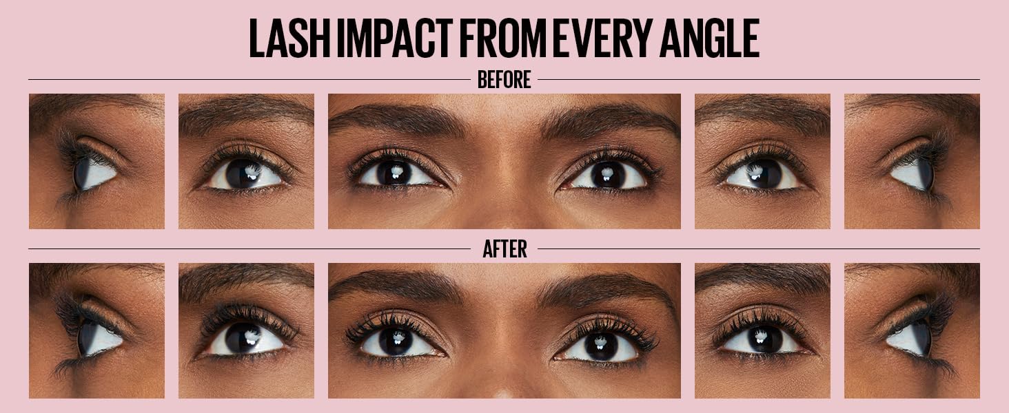 Maybelline Eye Lash Sensational Sky High Washable Mascara Makeup,Volumizing - Blackest Black, (2 Count) 14.4ml Bubble Pack