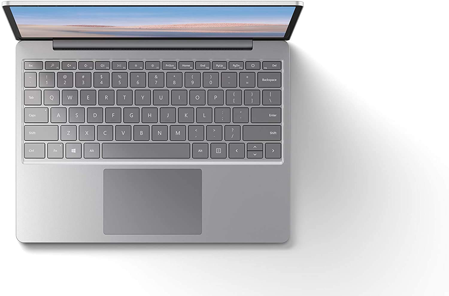 Microsoft Surface Laptop Go 12.4" Touchscreen Laptop PC, Intel Quad-Core i5-1035G1, 4GB RAM, 64GB eMMC, Webcam, Win 10 Pro, Bluetooth, Online Class Ready - Platinum (Renewed)