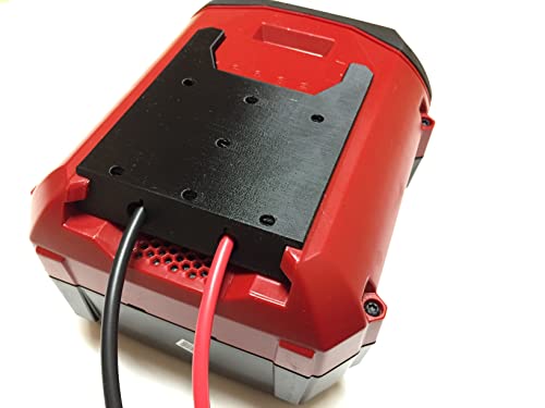 Terrafirma Technology Adapter for Toro 60v li-ion battery with 10AWG wire lithium power output, Black