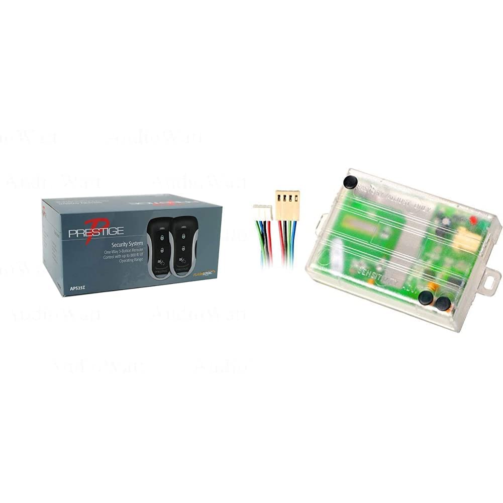 VOXX Electronics Prestige APS25Z Car Alarm System & Directed Install Essentials Dual Zone Motion Sensor 508d