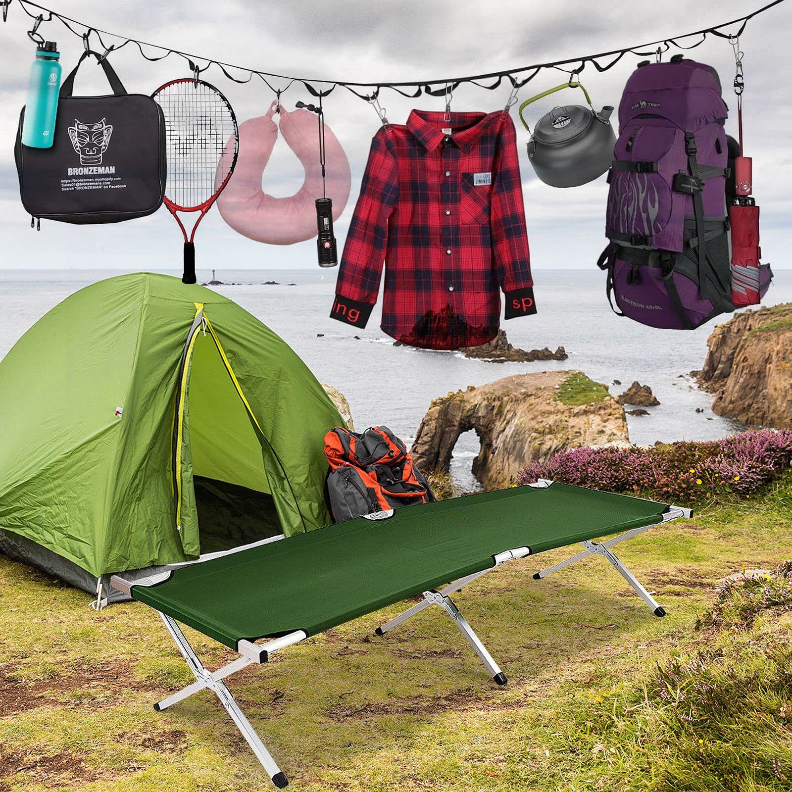 Outdoor Camping Gear Must Haves Hanging Equipment