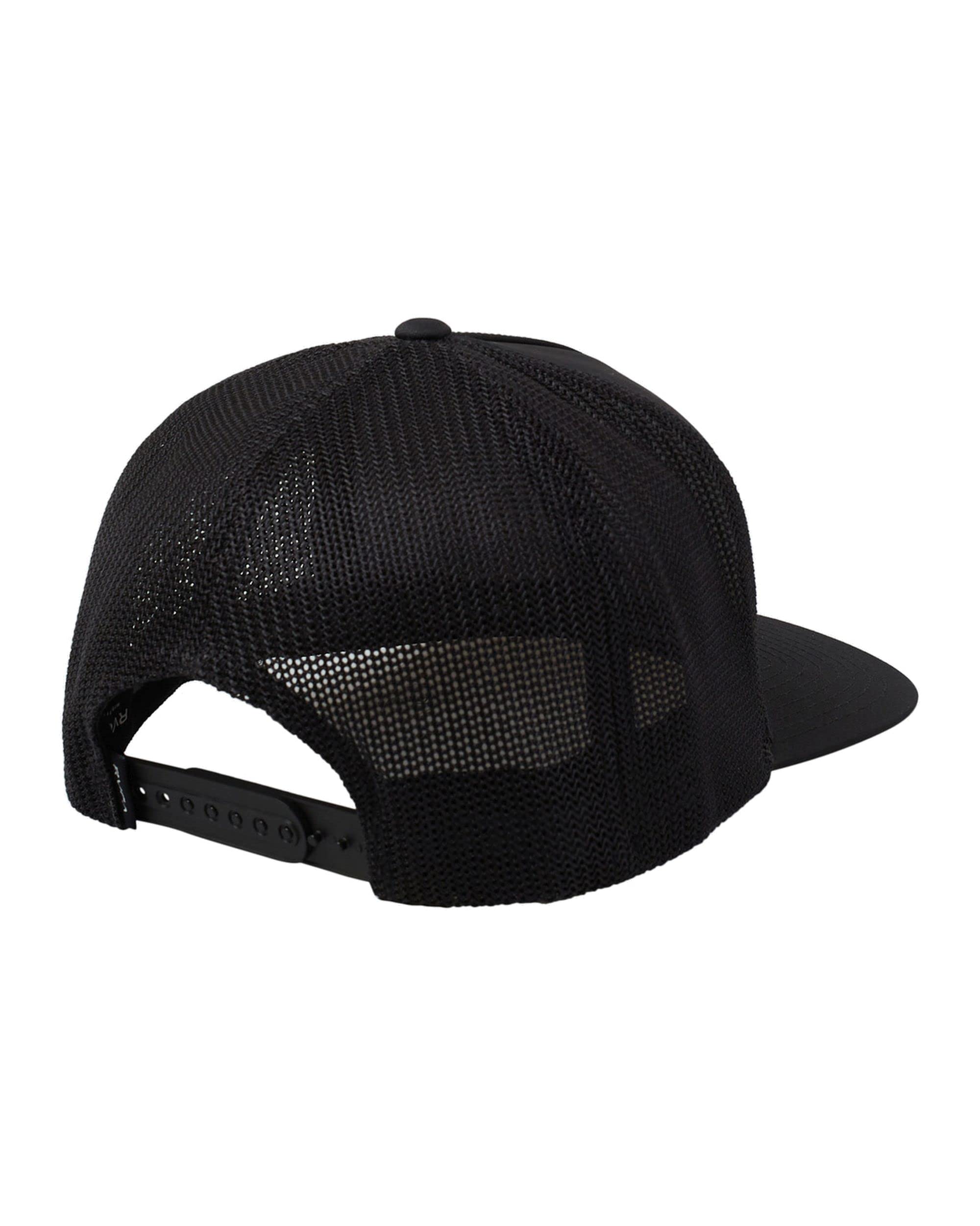 RVCA Mens Trucker Hats - VA ATW Curved Brim Trucker (Heather Grey, One Size)