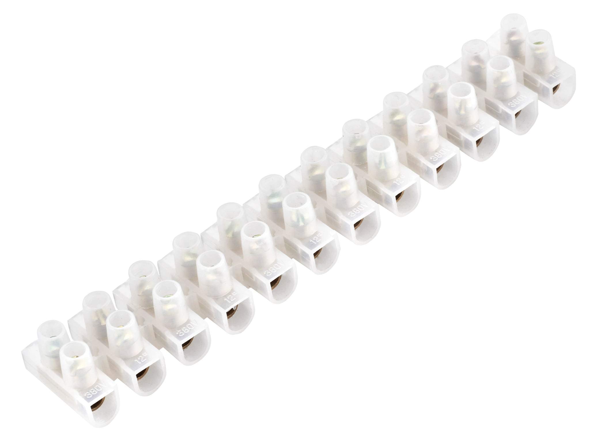 Masterplug - Connector Strips 30A 12W (Pack 10)