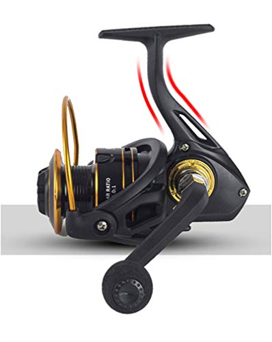 LLJPYX7L Fishing Reel Fishing Reel, Suitable for Beginners, Multiple Models, Super Smooth, Left/Right Interchangeable Handle, 10BB Durable Bearing 4.7:1 Gear Ratio (Size : 5000)