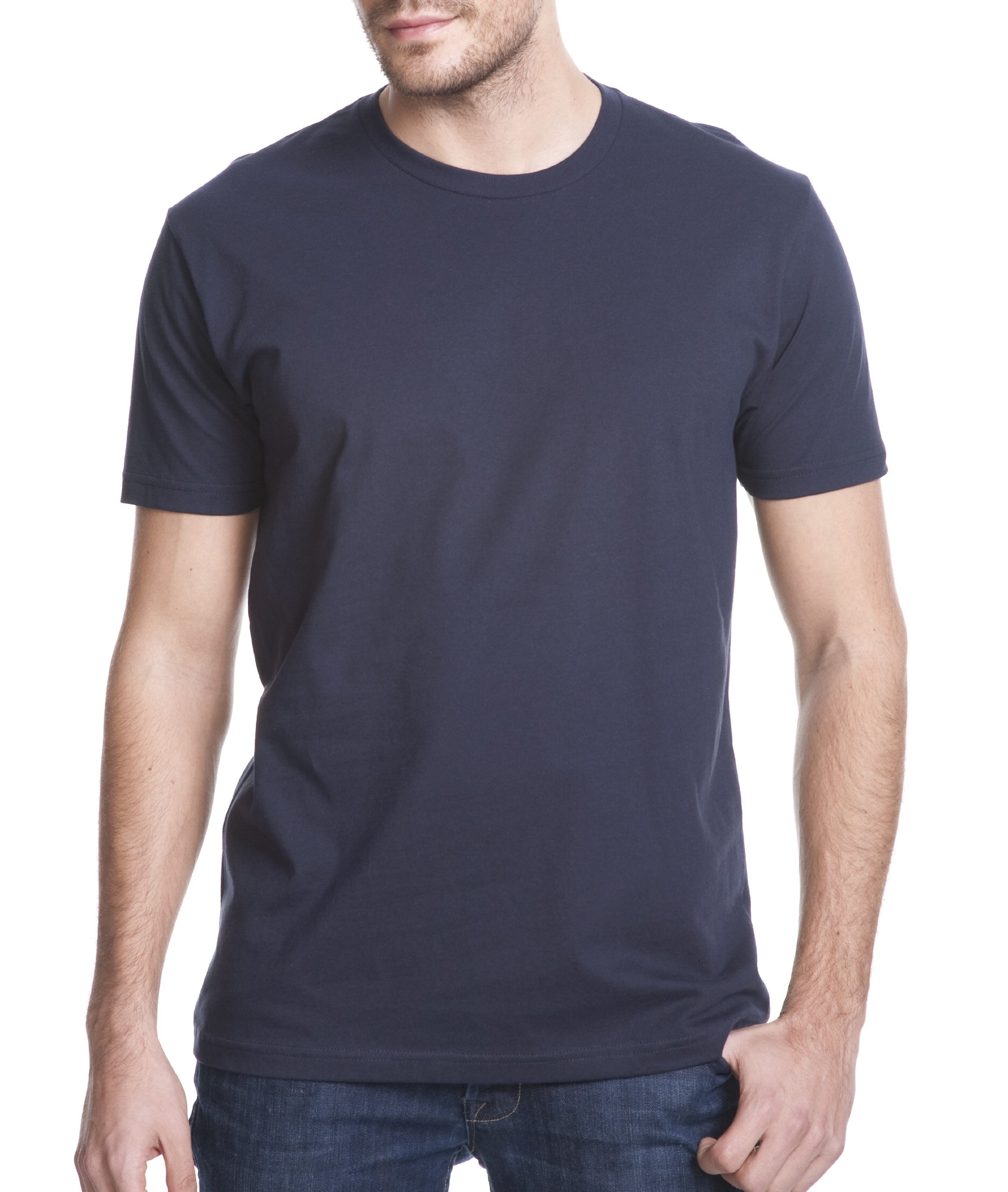 Next Level Unisex Cotton T-Shirt 2XL MIDNIGHT NAVY