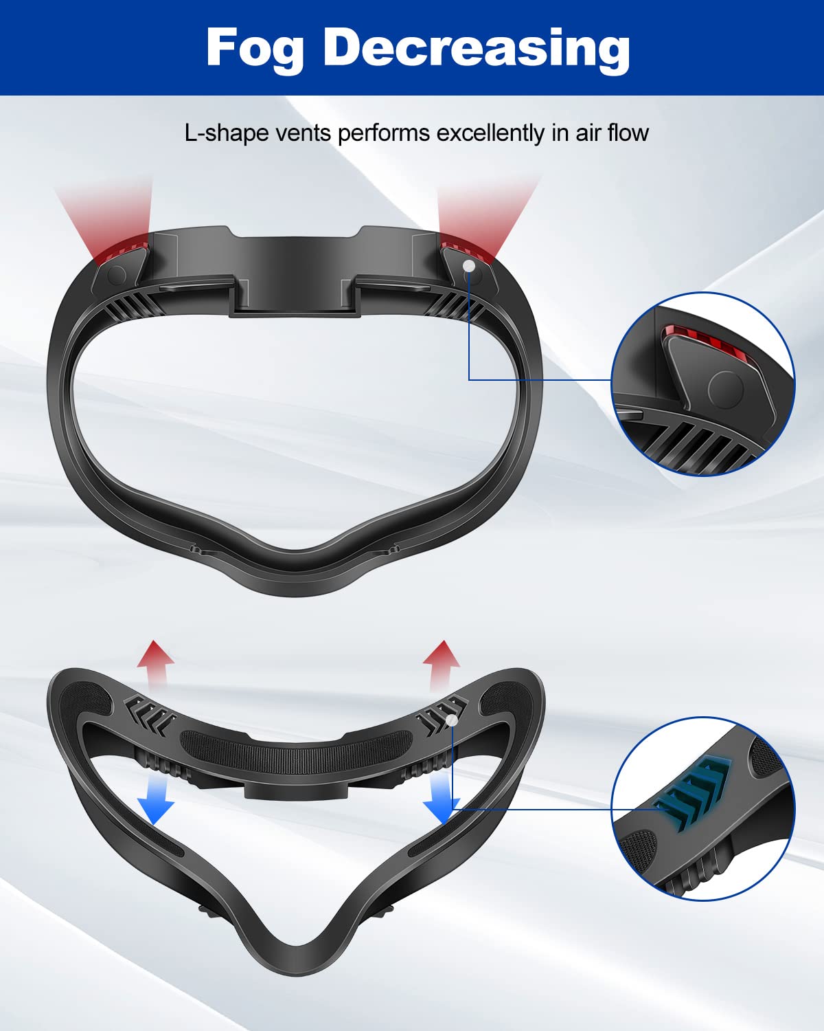 VR Games Accessories for Meta Quest 2 Facial Interface and Beat Saber Golf Club Fishing Accessory Enhance Immersive Experience