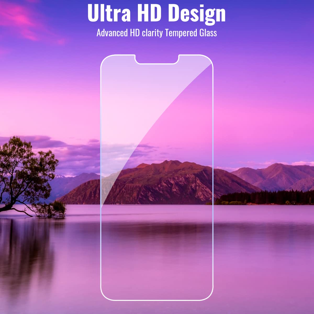 NEEPART 4 Pack Tempered Glass Screen Protector for iPhone 11/XR [6.1 Inch], Sensor Protection, 9H Tempered Glass Film, Anti-Scratch, Case Friendly, Easy Installation, Bubble Free, Case Friendly