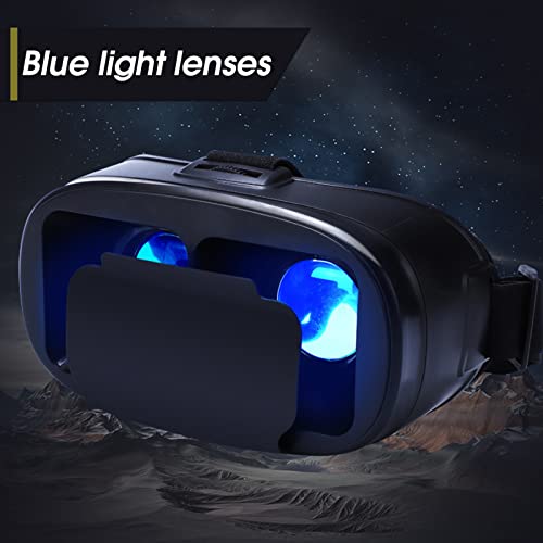 VR Headband Full Screen Vision 120-degree Wide-Angle Lens Immersive Experience Virtual Reality VR Headset for Family VR Glasses