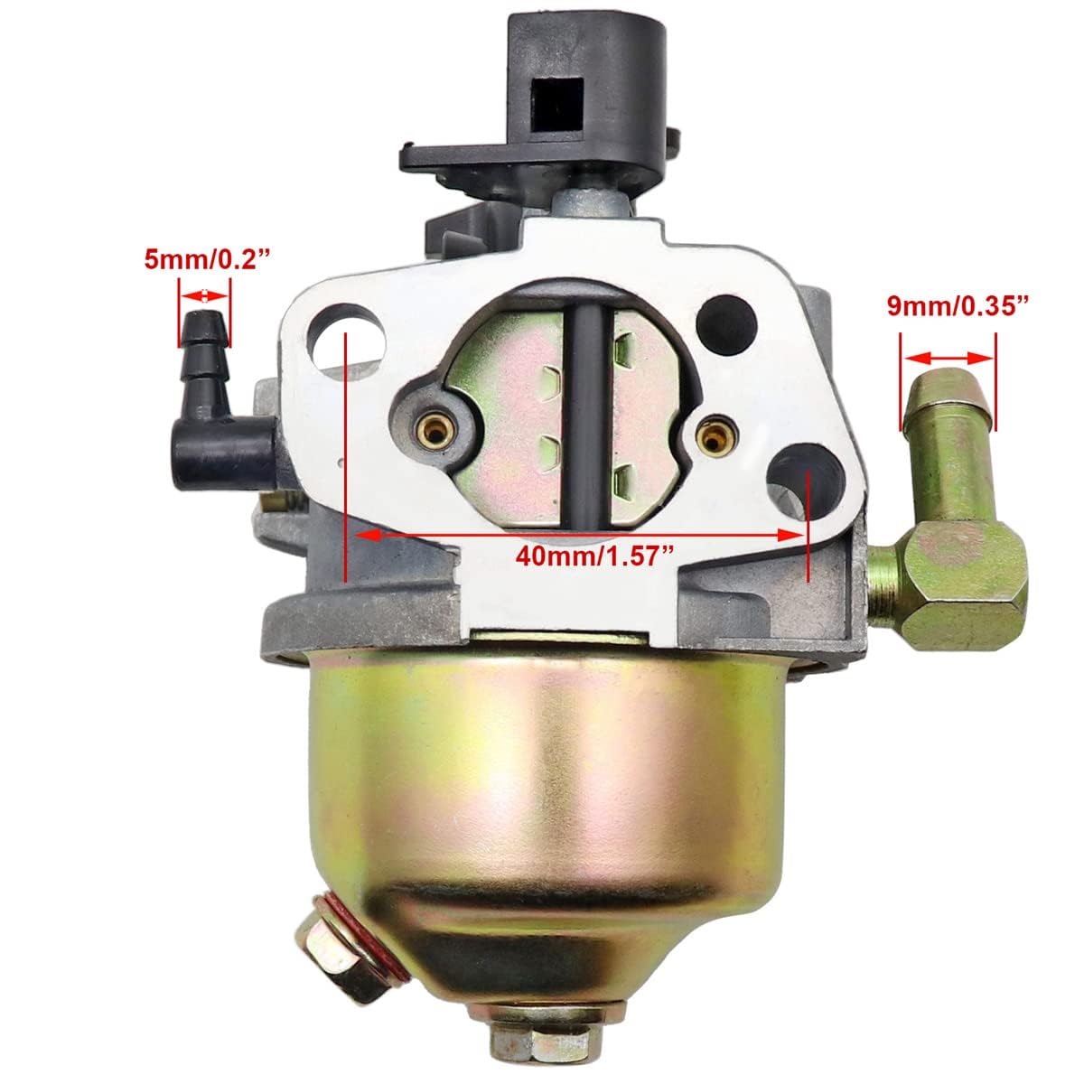XQSMWF Snow Thrower Carburetor Kit 175SC 170SD 170SA Fit for Troy-Bilt MTD Craftsman 2410 Series 208cc 24'' 2-Stage Snowblower Models Replace 31BS6BN2711, 31AS6BEE793, 789845, 751-15236, 951-15236