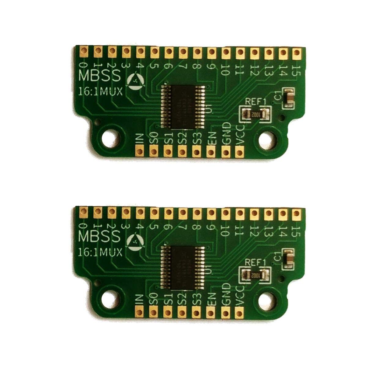 MBSS 74HC4067 16 CH Digital Analog Multiplexer Breakout for Arduino or Raspberry PI 2 Pack