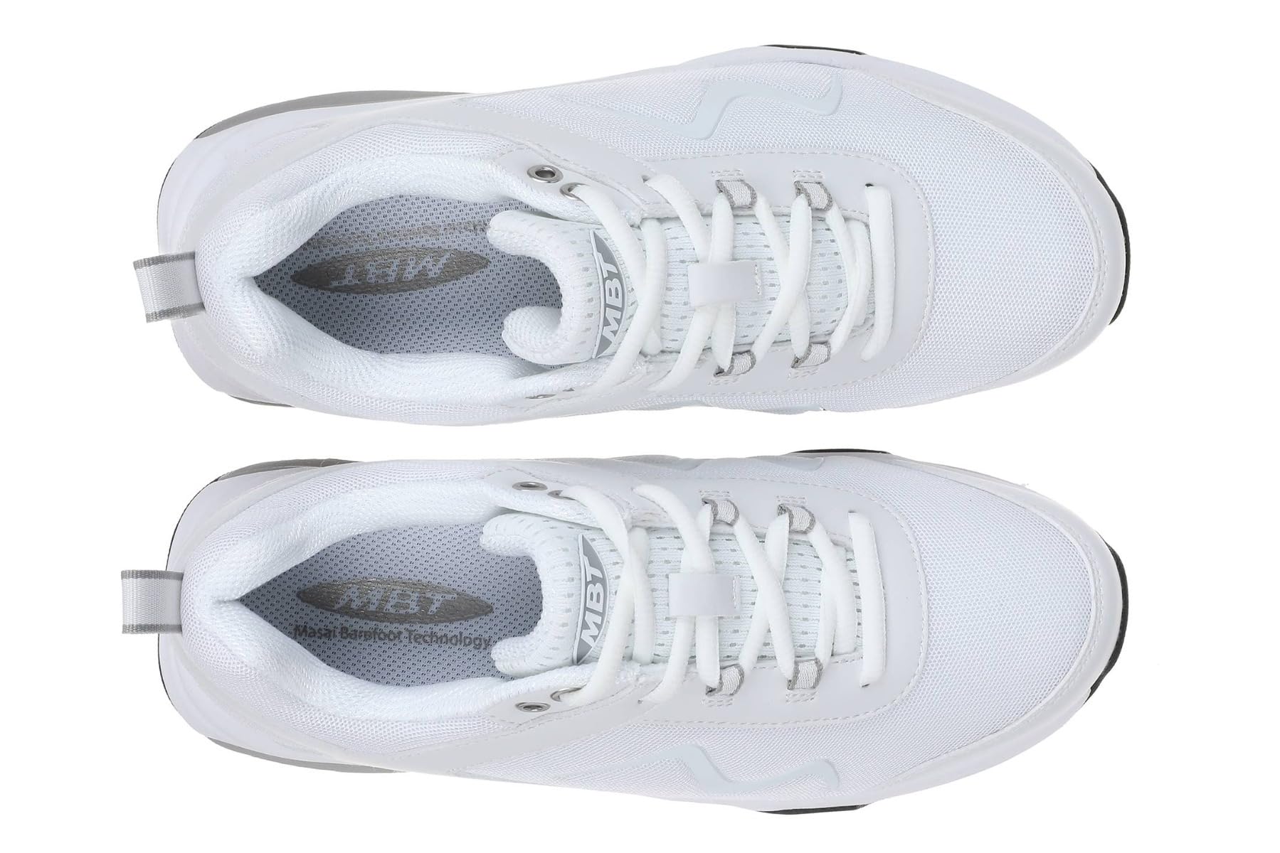MBT Sport 4 Active Fitness Walking Shoes for Women in Size 7 White