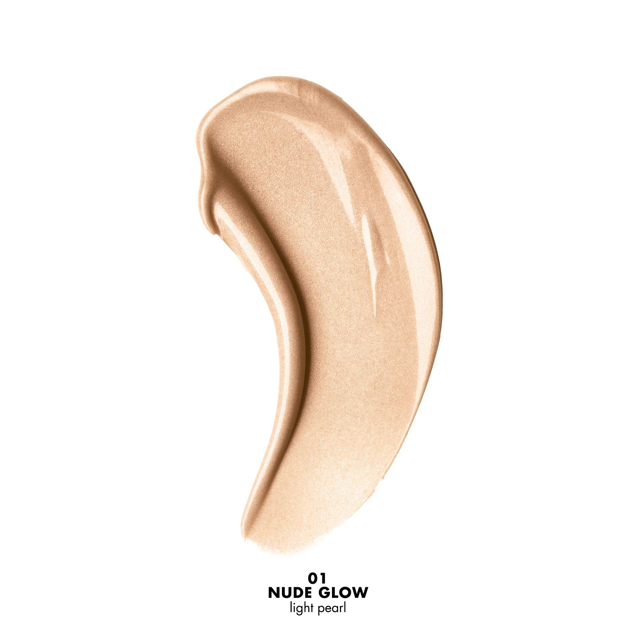 Milani Soft Focus Glow Complexion Enhancer - Nude Glow (1.59 Ounce) Vegan, Cruelty-Free Liquid Highlighter that Brightens Skin & Diffuses Fine Lines