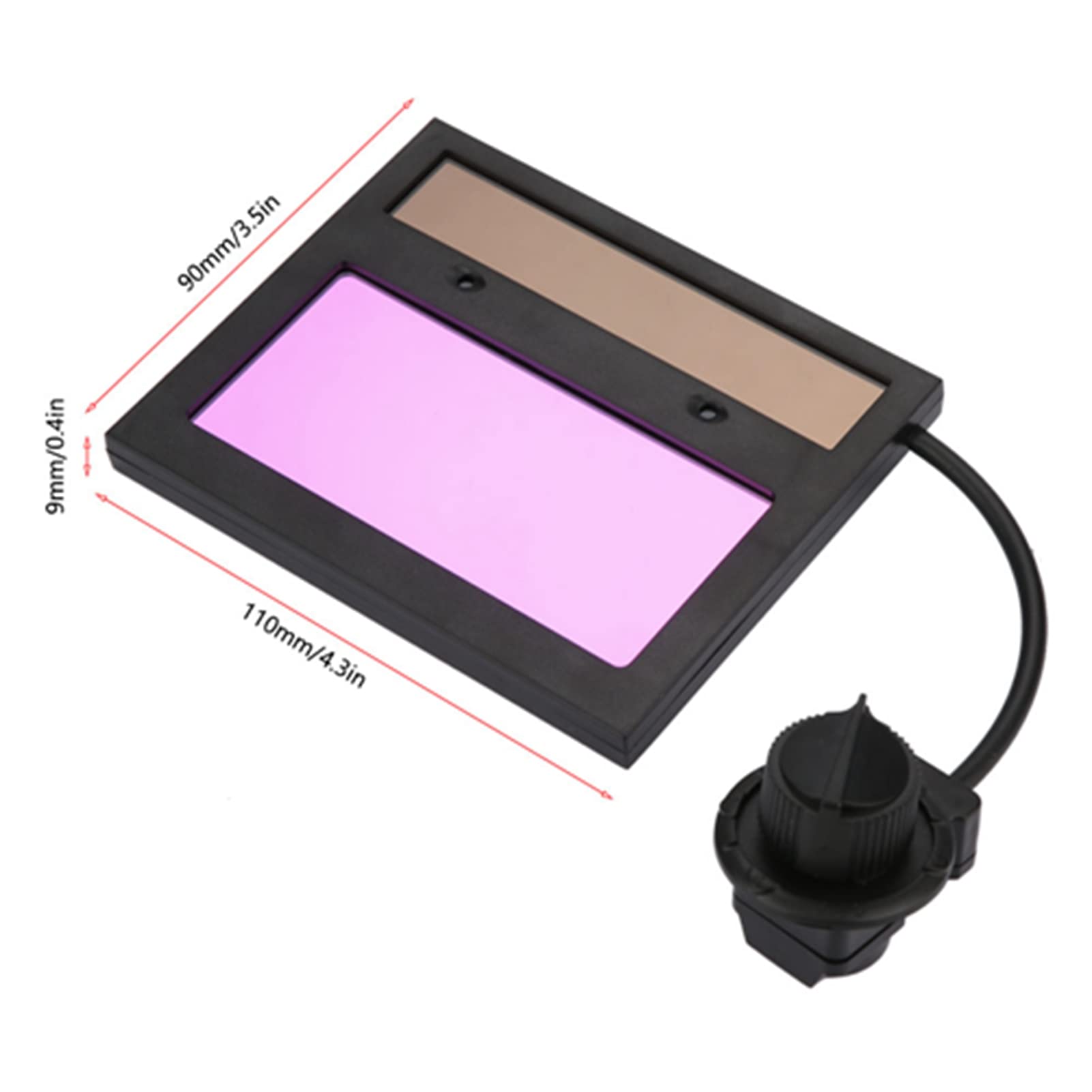 Watris Veiyi Auto Darkening Welding Lens, Solar Welding Lens Panel, Welding Helmet Mask Lens for Welding Helmet Lens Replacement