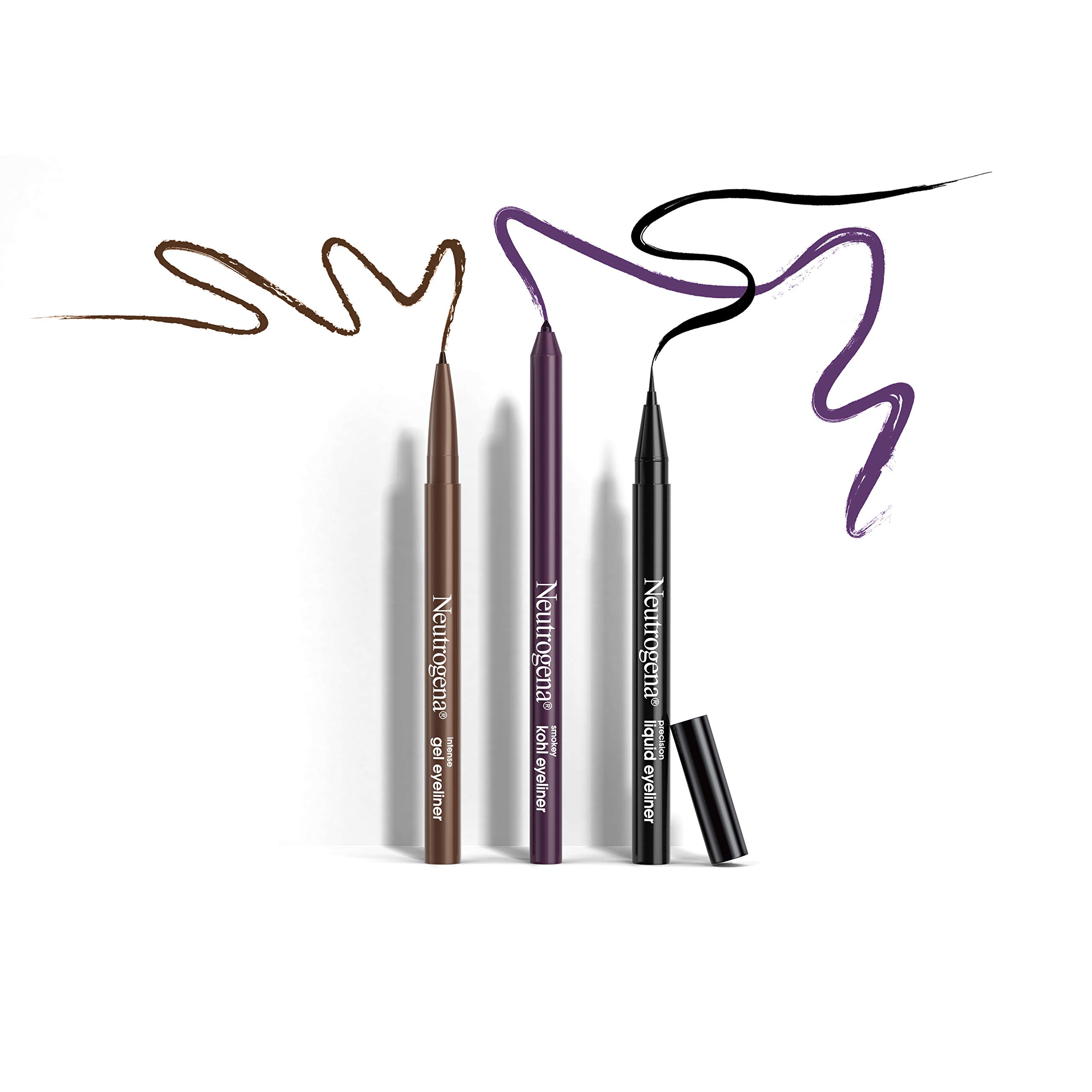 Neutrogena Smokey Kohl Eyeliner with Antioxidant Vitamin E, Water-Resistant & Smooth-Gliding Eyeliner Makeup, Rich Plum, 0.014 oz (Pack of 5)