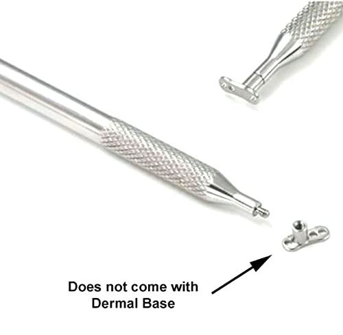 STEEL MICRO DERMAL ANCHOR INSERTION TOOL INTERNALLY THREADED BODY PIERCING KIT Style 88888-73