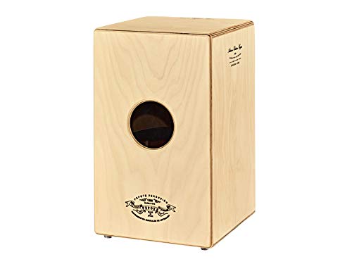 Meinl Artisan String Cajon with Mongoy Frontplate / Baltic Birch Body - MADE IN SPAIN - BulerĂa Line, 2-YEAR WARRANTY (AEBLMY)