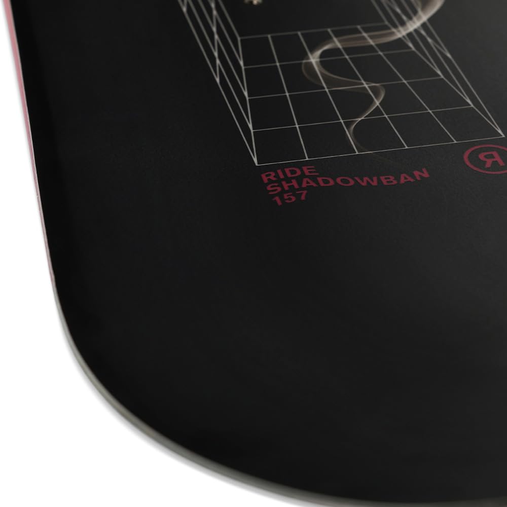 Ride Shadowban Wide Mens Snowboard 155cm (W)