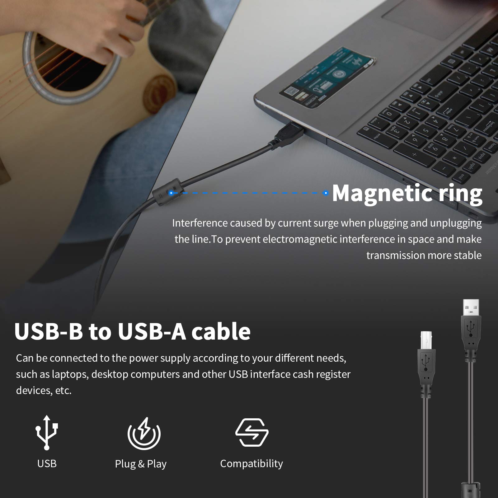 Neewer NW-8000 USB Microphone, 192KHz/24Bit Supercardioid Condenser Microphone with Shock Mount and Foam Windshield for Singing, Podcast, Live Streaming, Plug & Play