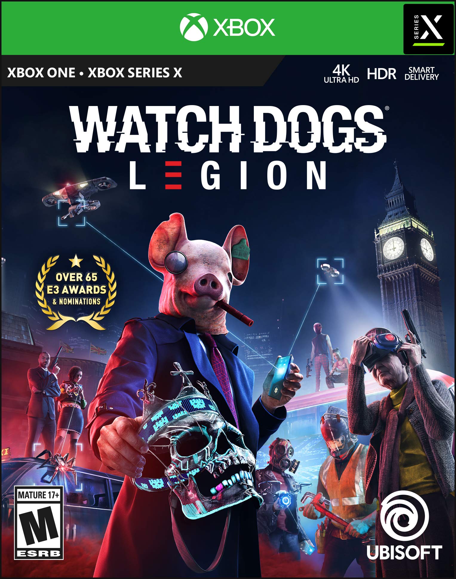 Watch Dogs Legion - Xbox One Standard Edition & 6 Xbox Series X S, Xbox One Standard Edition