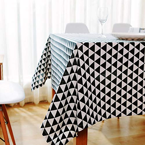 Wedding Tablecloths Rectangular Rustic Plaid Dining Table Covers Kitchen Home Decor Outdoor Picnic Mats A1 140x210cm