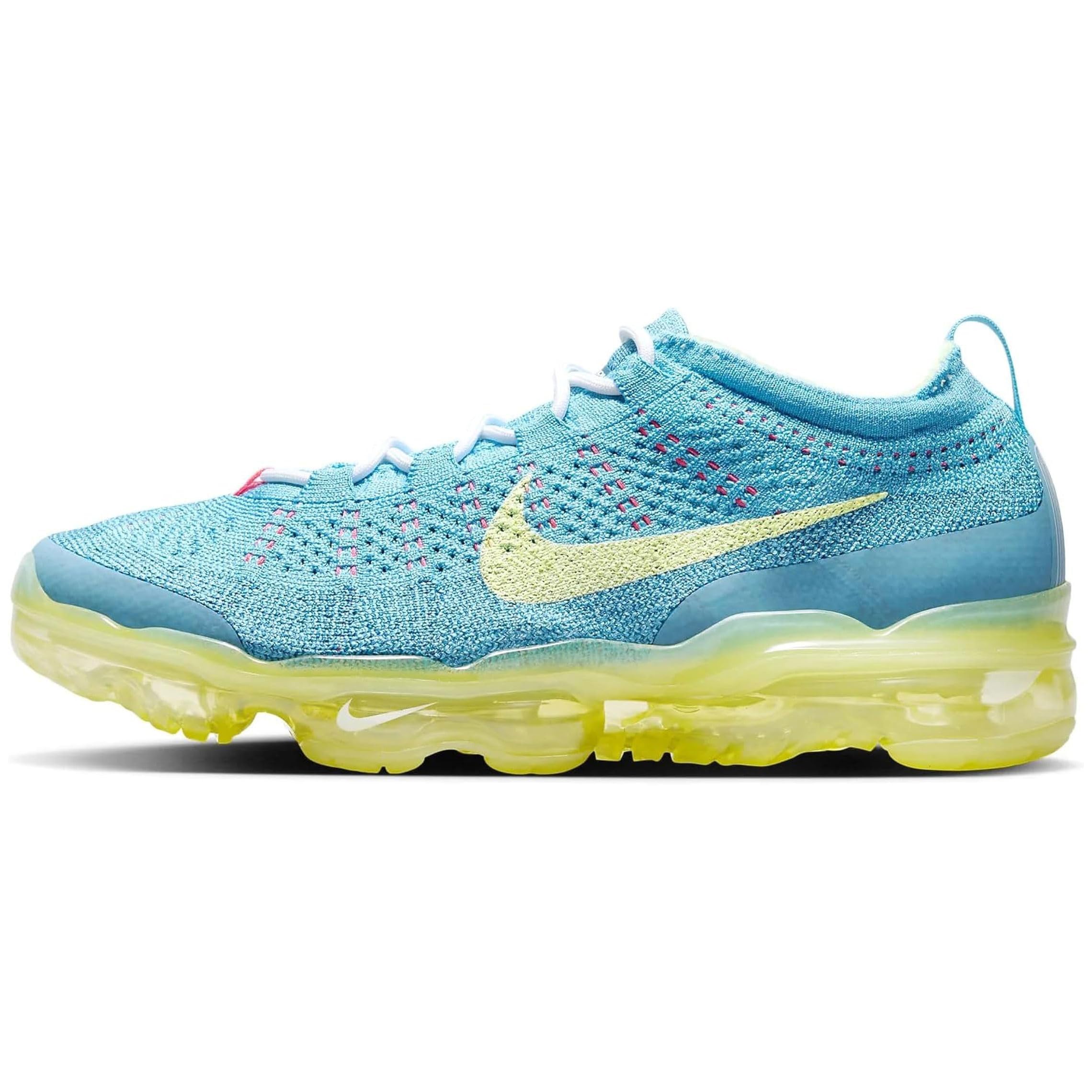 NIKE AIR Vapormax 2023 FK Adult DV1678-400 (Baltic Blue/Citron Tint-GR), Size 14