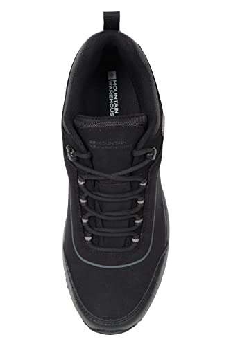 Mountain Warehouse Ramble Softshell Mens Waterproof Shoes - IsoDry Charcoal 12 M US Men