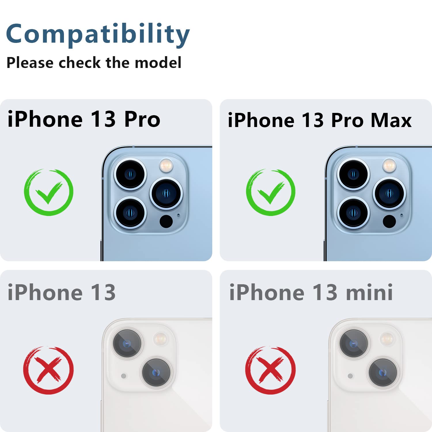 Korecase 2 Pack Camera Lens Protector for iPhone 13 Pro Max & iPhone 13 Pro, 3D Aluminum Metal Lens Film,9H HardnessTempered Glass Camera Screen Cover,Bubble Free,Strong Stickiness Case Friendly-Gold