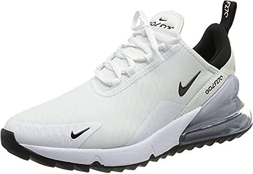 Nike Infinity G Men's Waterproof Spiked Golf Shoes Black-White Size 11.5W