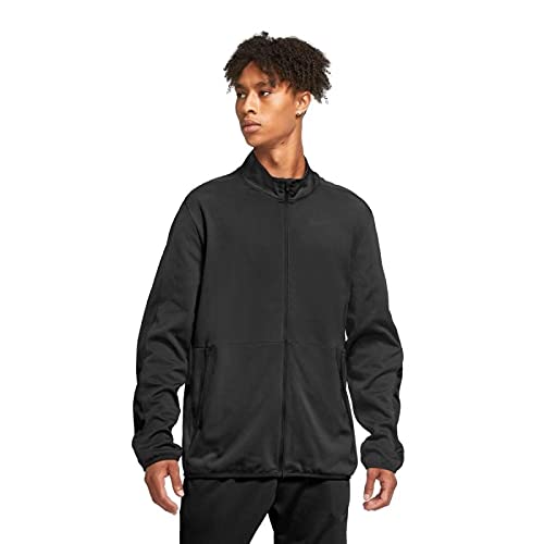 Nike Men's Epic Knit Full Zip Jacket, Black (Medium)