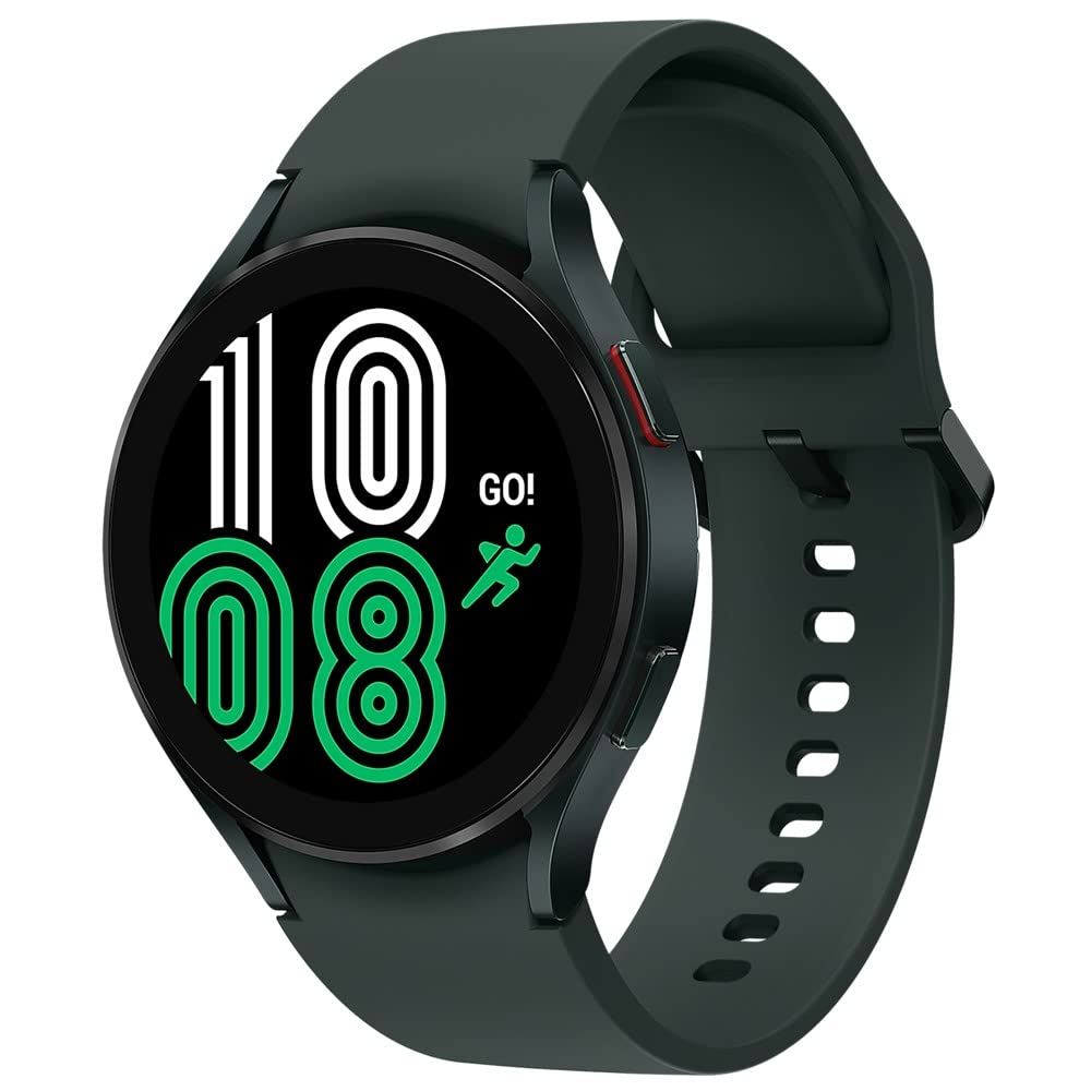 Samsung Galaxy Watch 4 44MM SM-R870 Aluminum Smartwatch GPS Only - Green (Renewed)