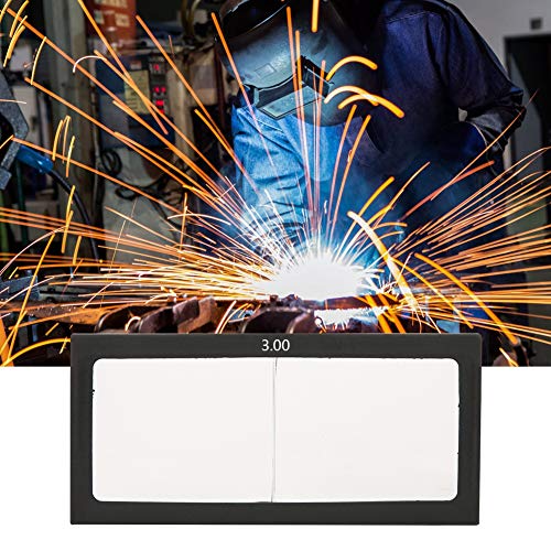 Welding Glass Magnifier Lens Automatic Darkening Filter Darkening Horizontal Eye-Protecting Welder Accessories 1.0/1.5/2.0/2.5/3.0 Diopter(3.0)