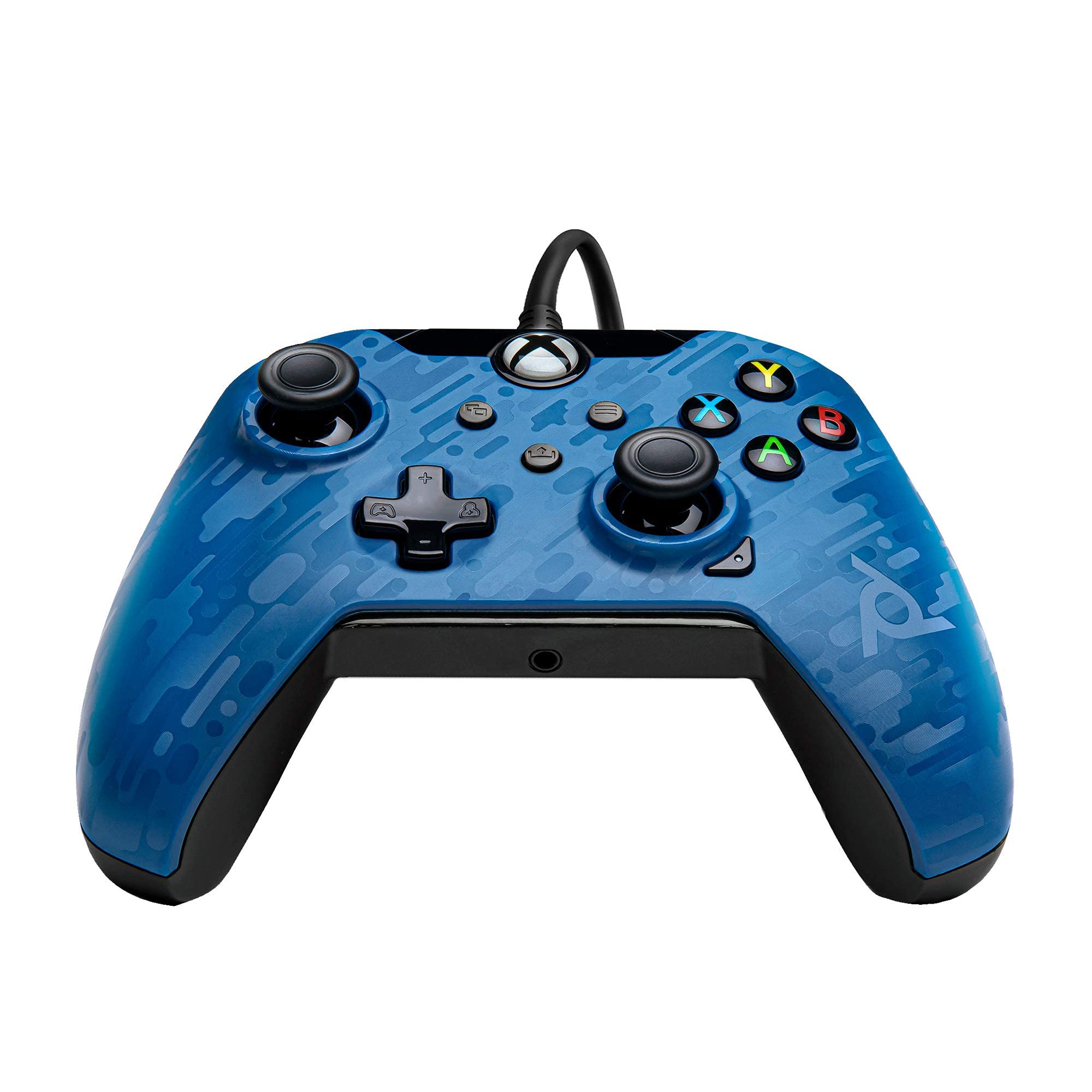 PDP Gaming Wired Controller: Revenant Blue - Xbox Series X|S, Xbox One, PC - Summer 2021 Model (Renewed)