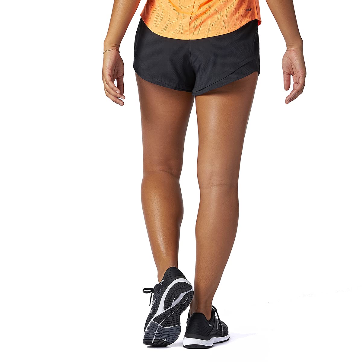 New Balance Women's Q Speed Fuel Short, Black , Medium