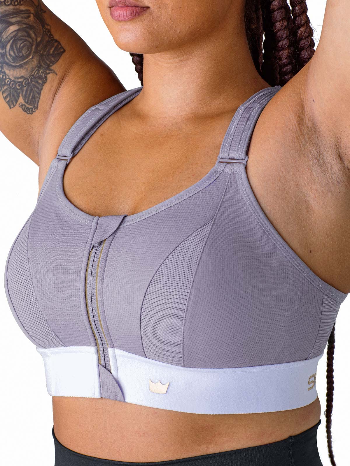 SHEFIT Ultimate Sports Bra for Women, High Impact Sports Bra, Victorious, Medium