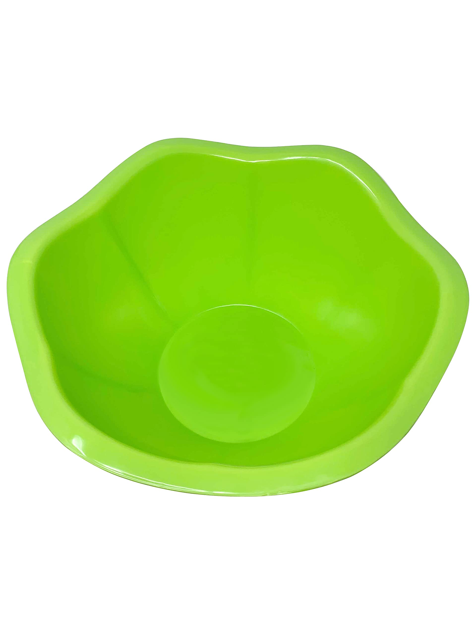 Plastic Serving Bowls for Parties (13inch Diameter - Set of 4), Chip Bowls for Parties, Popcorn Bowls, Plastic Bowls for Parties, Candy Bowls, Large Plastic Bowls