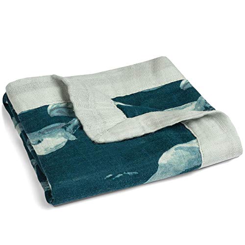 Milkbarn Mini Lovey Blanket (Blue Whale)