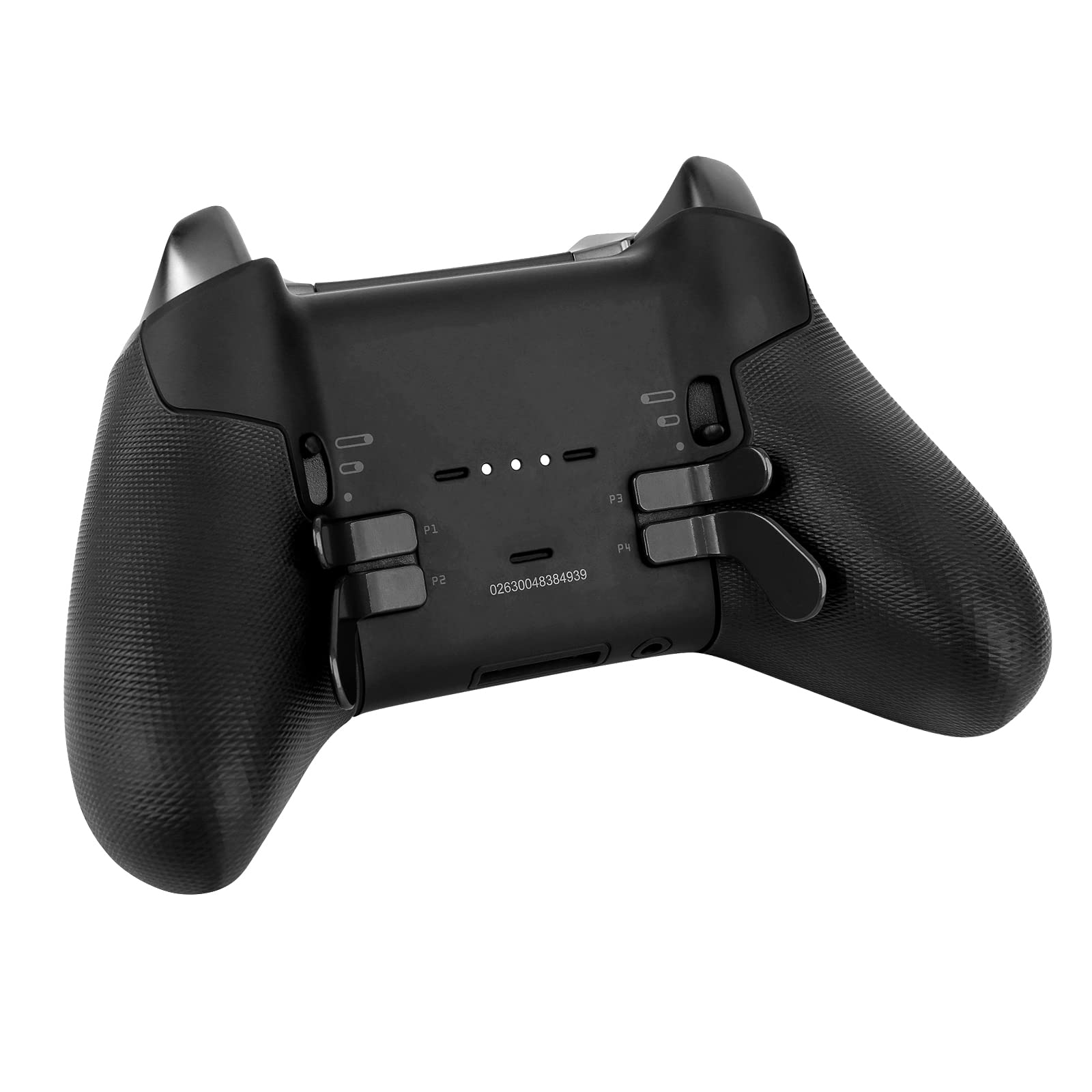 TOMSIN Xbox Elite Controller Series 2 Paddles,4 pcs Metal Stainless Steel Paddles for Xbox One Elite 2 Controller,Xbox Controller Elite 2 Core Accessories Model 1797(2 Medium & 2 Mini)(Black)
