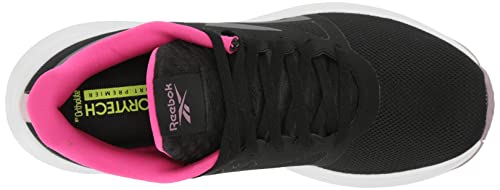 Reebok Women's Runner 5.0 Running Shoe, Black/Pure Grey/Infused Lilac, 7.5