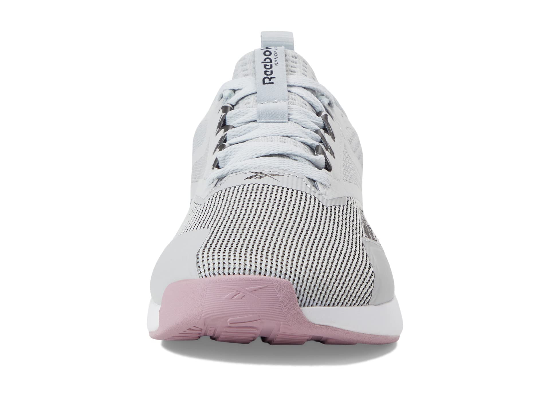 Reebok Women's Nanoflex TR 2.0 Cross Trainer, Pure Grey/White/Black, 8.5