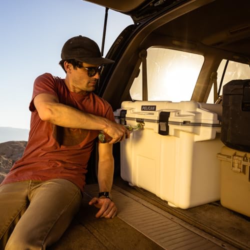 Pelican 50 Quart Elite Cooler (Gun Metal/OD Green)