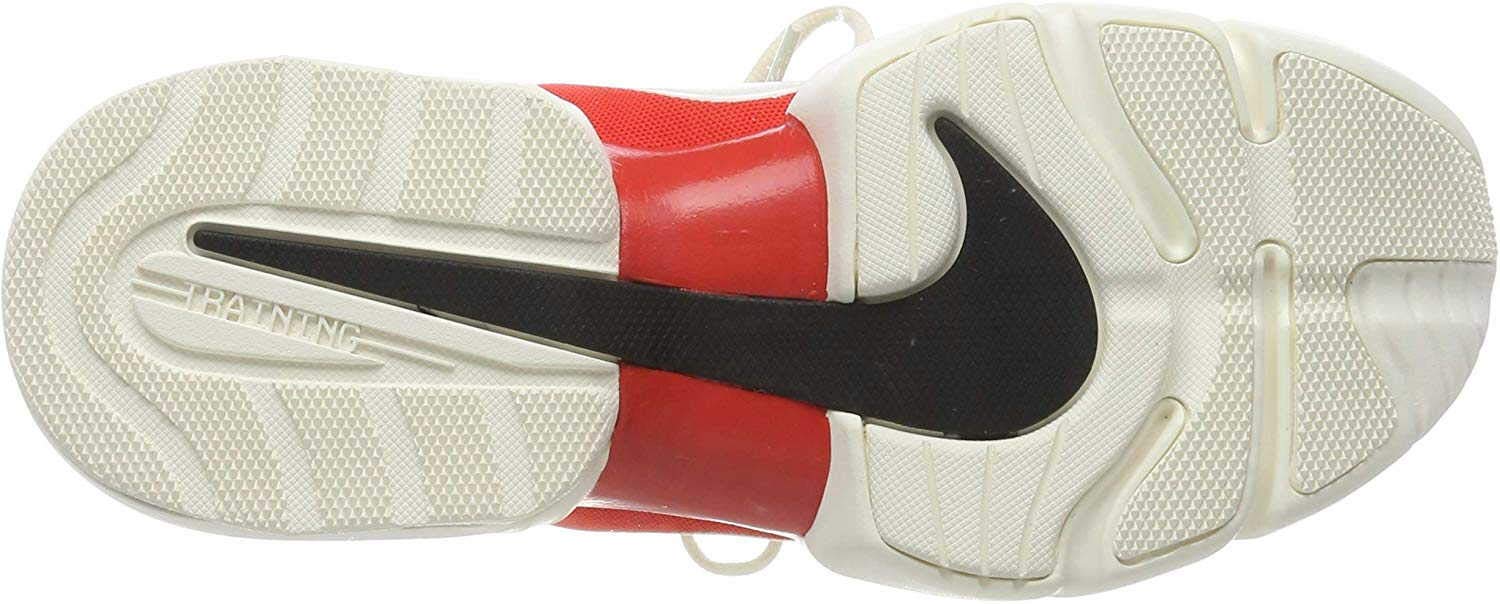 Nike Men's Gymnastics Shoes, Red Habanero Black Pale Ivory 301, 10 UK