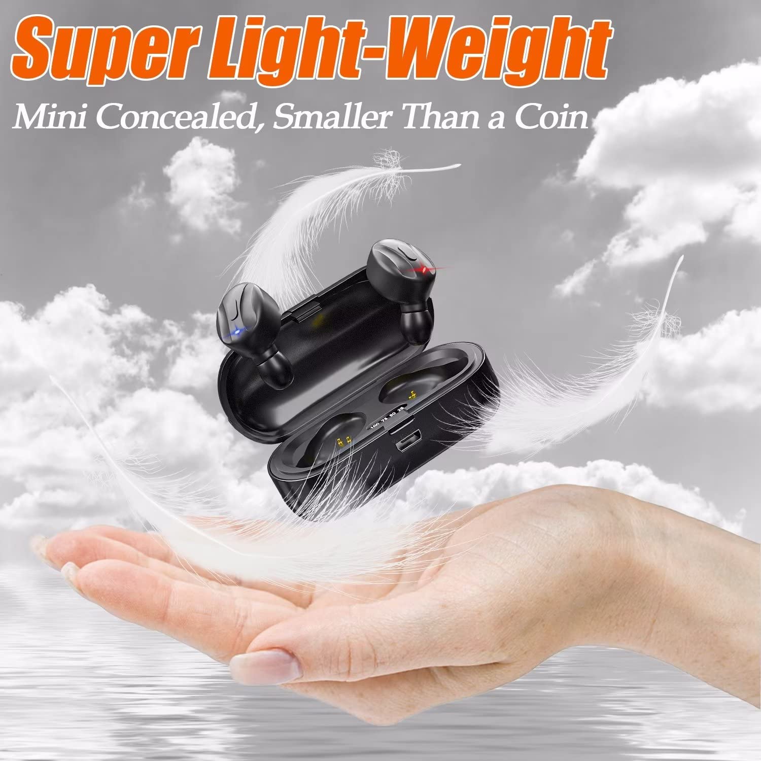 Wireless Earbuds Bluetooth Headset 5.2 Stereo binaural HiFi Earbuds Colorful Charging Case Sport Gaming Earphone