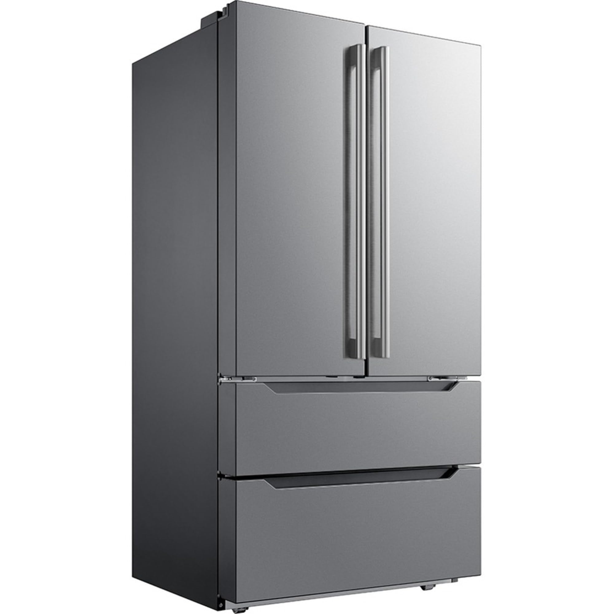 Midea 22.5 Cu. Ft. Counter-Depth 4-Door French Door Refrigerator