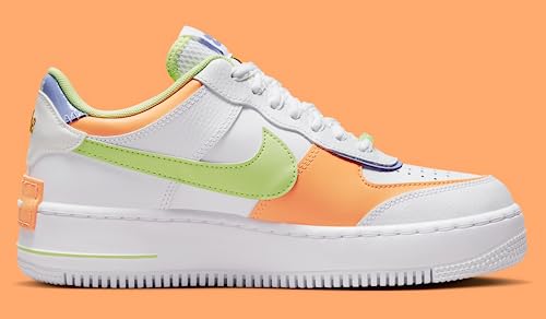 Nike W Air Force 1 Shadow - W/Peach-Lime (DX3718-100)_6